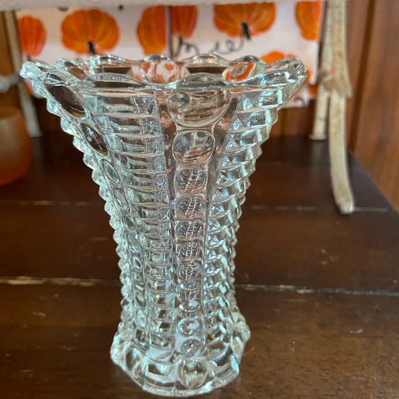 Anchor Hocking | Accents | Vintage Anchor Hocking Dots And Bars Clear ...